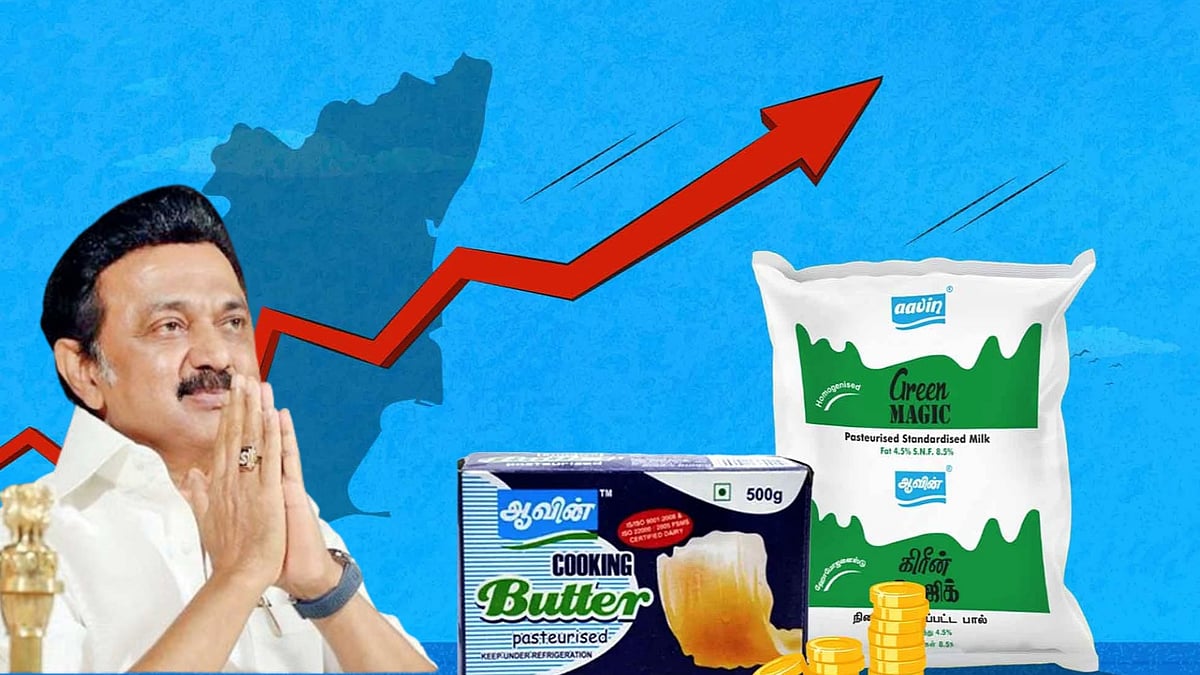 A new record in the milk production of the Dravida model hero MK Stalin ...