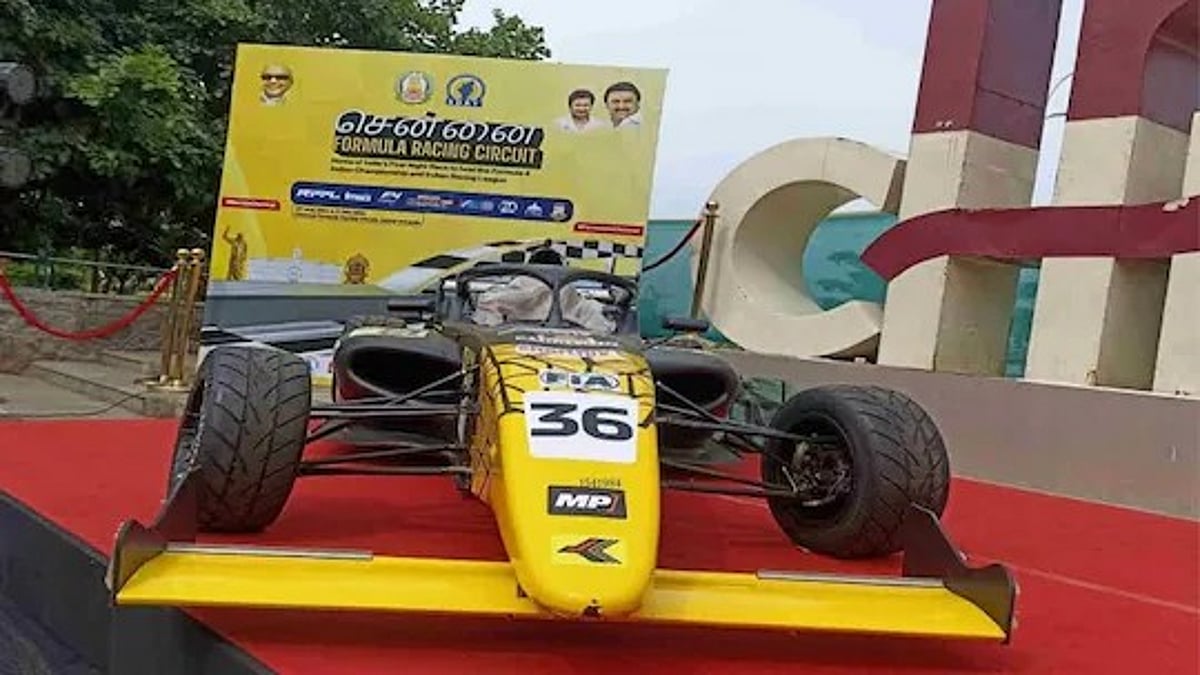 Chennai to host first ever night street Formula 4 race circuit car race