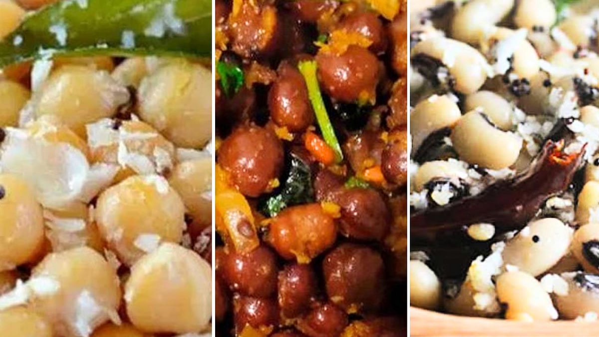 Nutritious Sundal varieties for Ganesha Chaturthi!