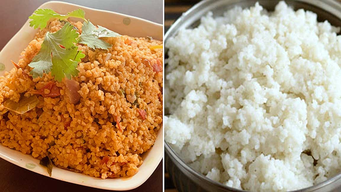 சாமை புதினா ரைஸும், பனி வரகு தேன் சாதமும்!