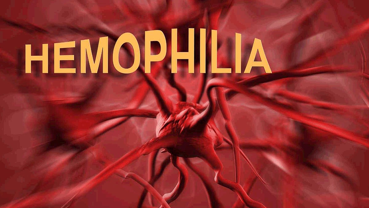 Hemophilia is a blood clotting disorder