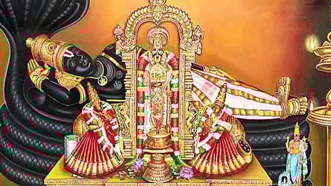 Do you know the story of Perumal falling ill in Srirangam?