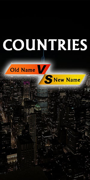 Do you know which 12 countries have changed their names?