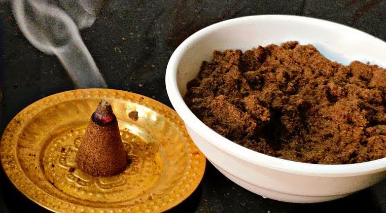 Dasangam Incense to ward off evil spirits