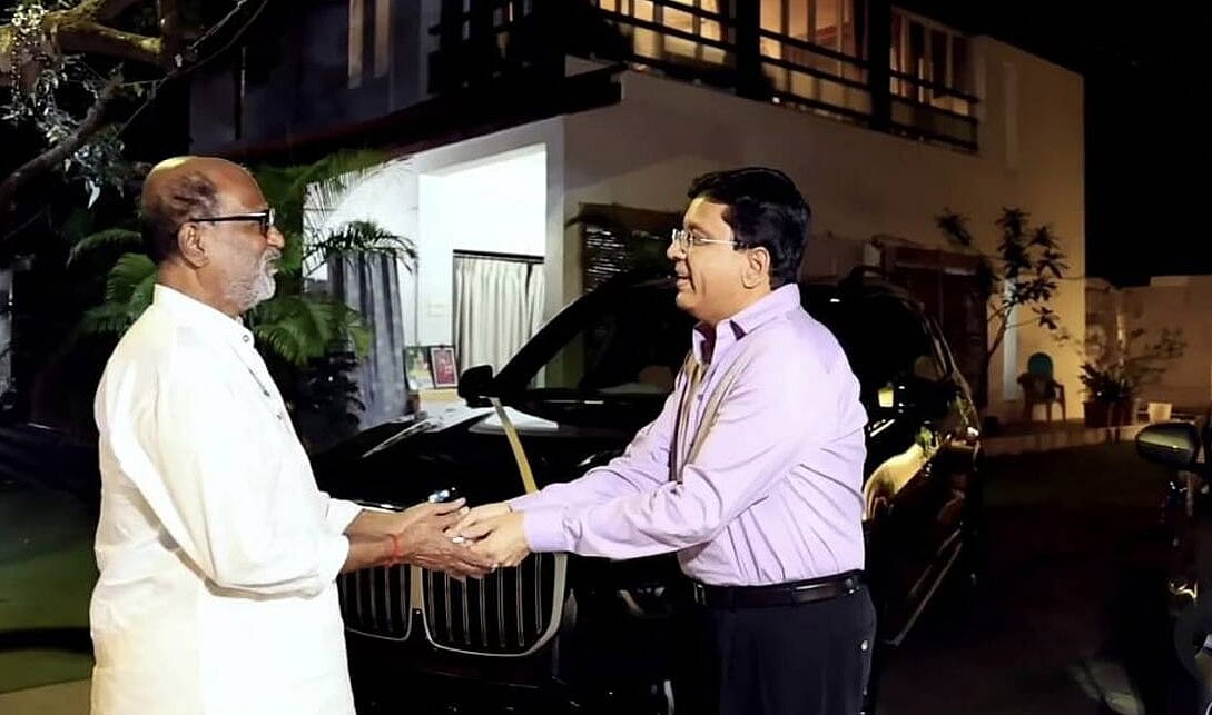 Amazing highlight of Rajinikanth car