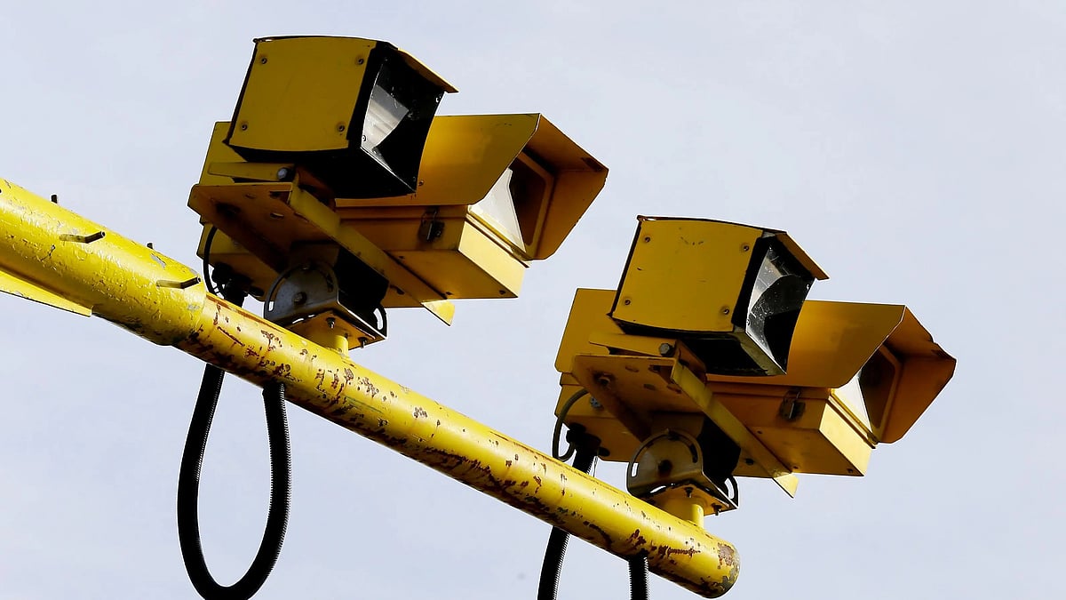 Monitored National Highway camera at 10 km intervals