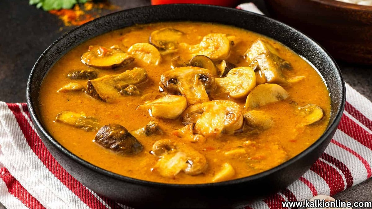 Mushroom Kuruma Recipe.