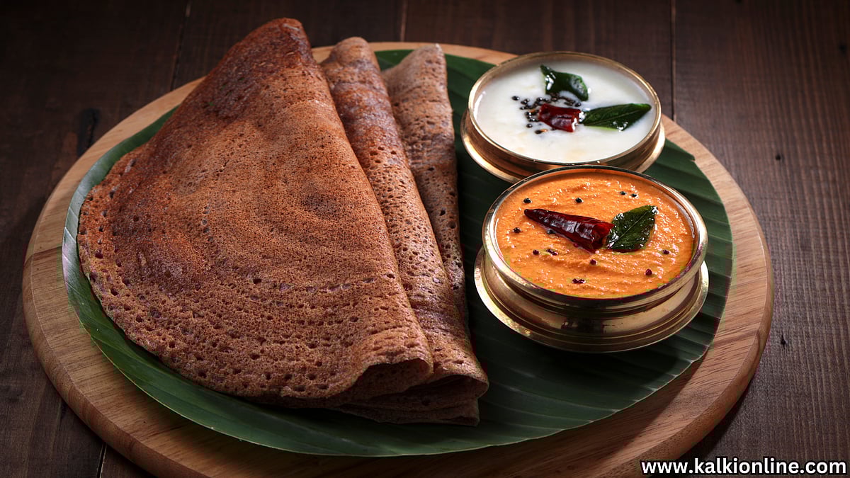 Ragi Chilla Recipe.