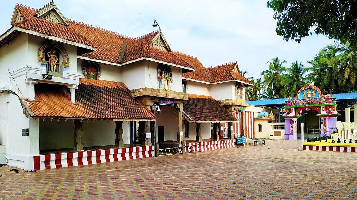 A big temple dedicated to snake worship in Tamil Nadu!