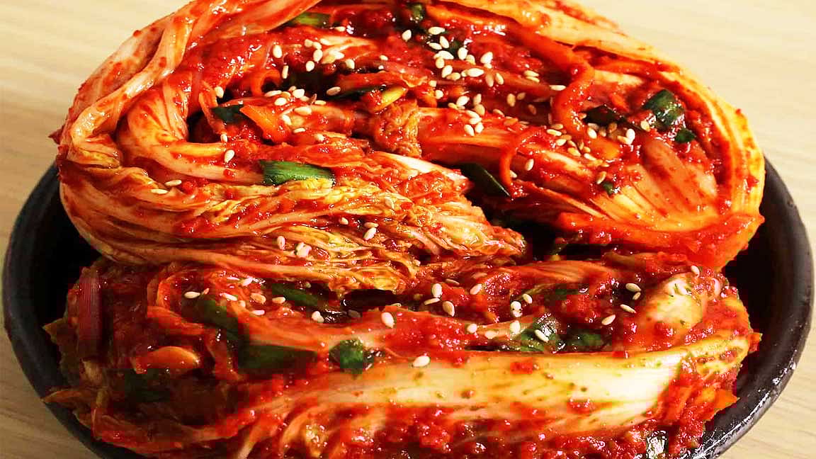 Kimchi, a traditional Korean dish, can be made in an Indian style!!