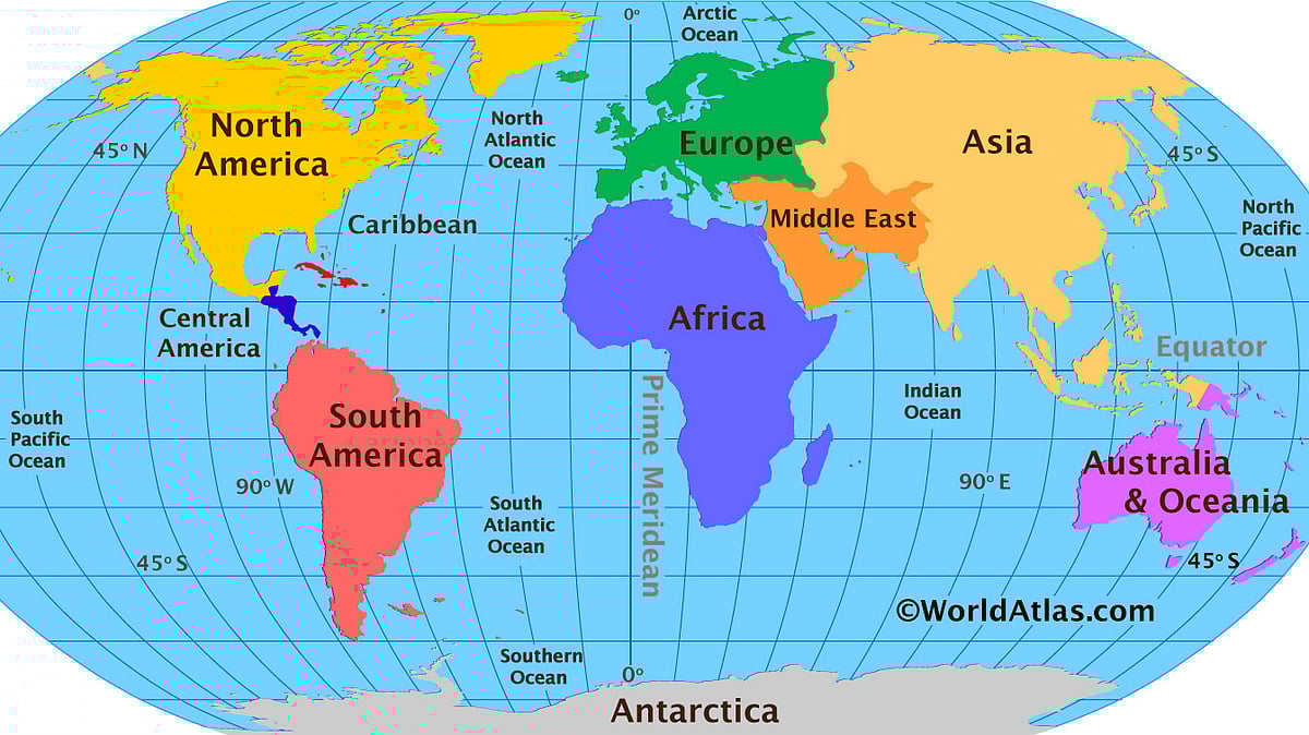 How the continents got their names? கண்டங்களின் பெயர்கள் எப்படி வந்தன?