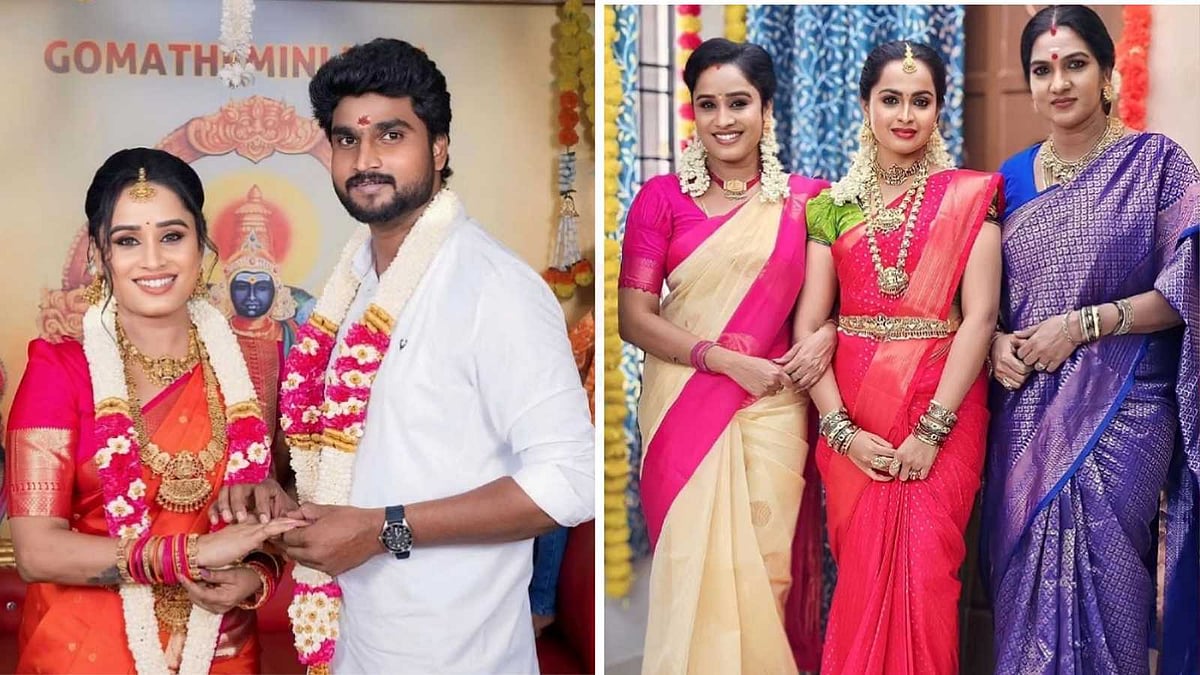 ரீல் மருமகளை ரியல் மருமகளாக்கிய மெட்டி ஒலி சாந்தி.. வைரலாகும் போட்டோ ...