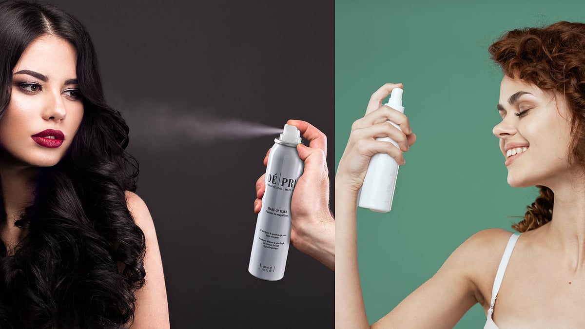 Makeup Fixer & Setting Spray: என்ன வேறுபாடு தெரியுமா? Makeup Fixer ...