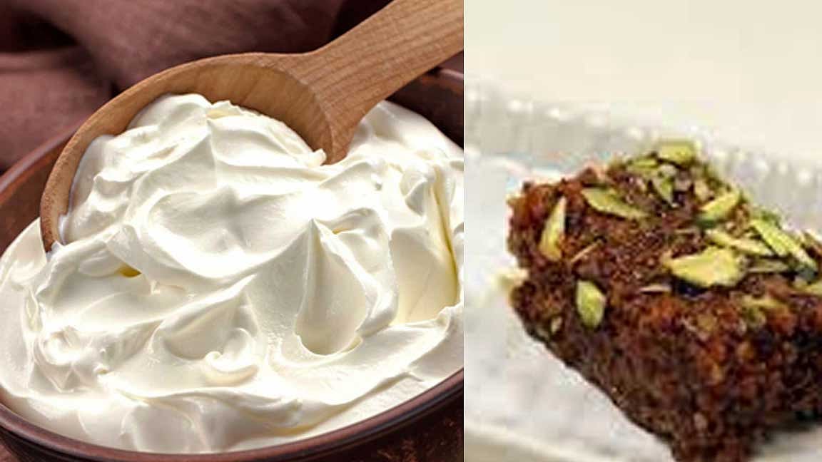 You can make three types of recipes using curd!