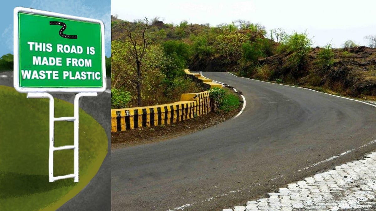 Plastic roads! Slippery?