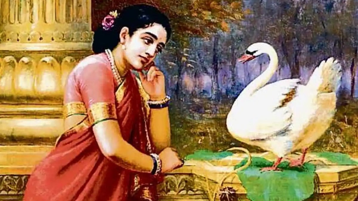 காலத்தால் அழியாத ராஜா ரவிவர்மாவின் புராண பெண் சித்திர ஓவியங்கள்! The ...