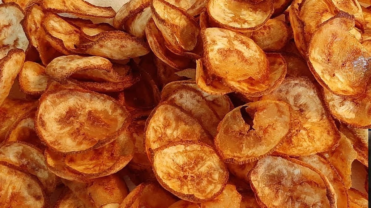 How to make crunchy chips at home?
