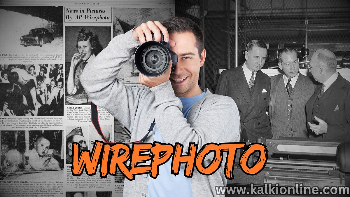 Wirephoto: பத்திரிக்கை உலகில் ஒரு புரட்சி! How Photographs Were ...