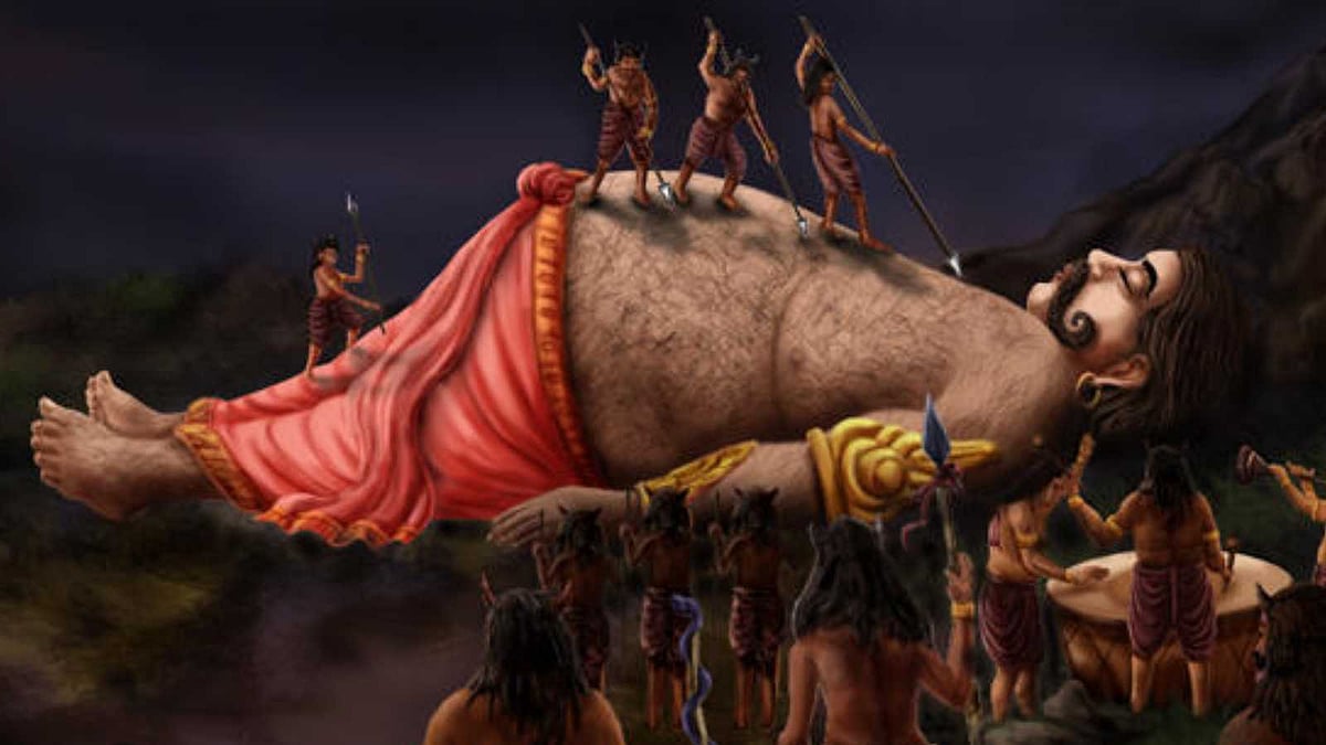 கும்பகர்ணன் ஏன் ஆறு மாதம் தூங்கிக் கொண்டே இருந்தார் தெரியுமா?