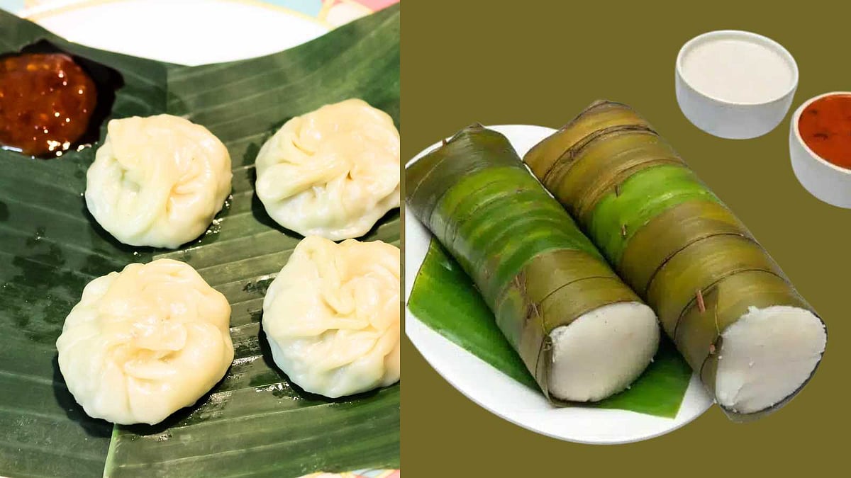 karnataka special healthy recipes பலா இலை தொன்னையில் மணக்கும் ஆவிப் ...