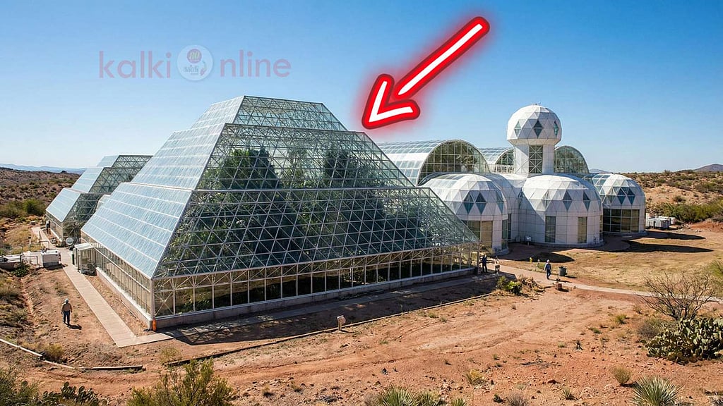 Biosphere 2 experiment | செவ்வாய் கிரகத்தில் வாழ ஆசைப்பட்டு பூமியில் ...