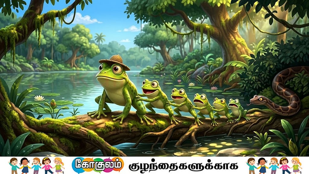 சிறுவர் சிறுகதை: தவளைகள் பாடிய பாட்டும் நிகழ்வும்! Tamil children's story