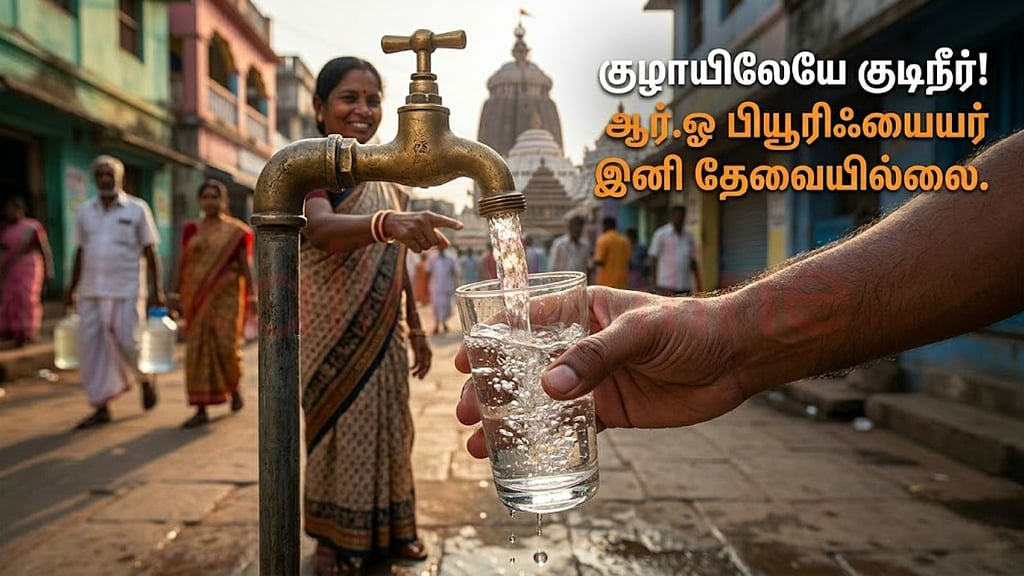 குழாயிலேயே கிடைக்கும் சுத்தமான குடிநீர்: பூரி நகரத்தின் வியக்கத்தக்க ...