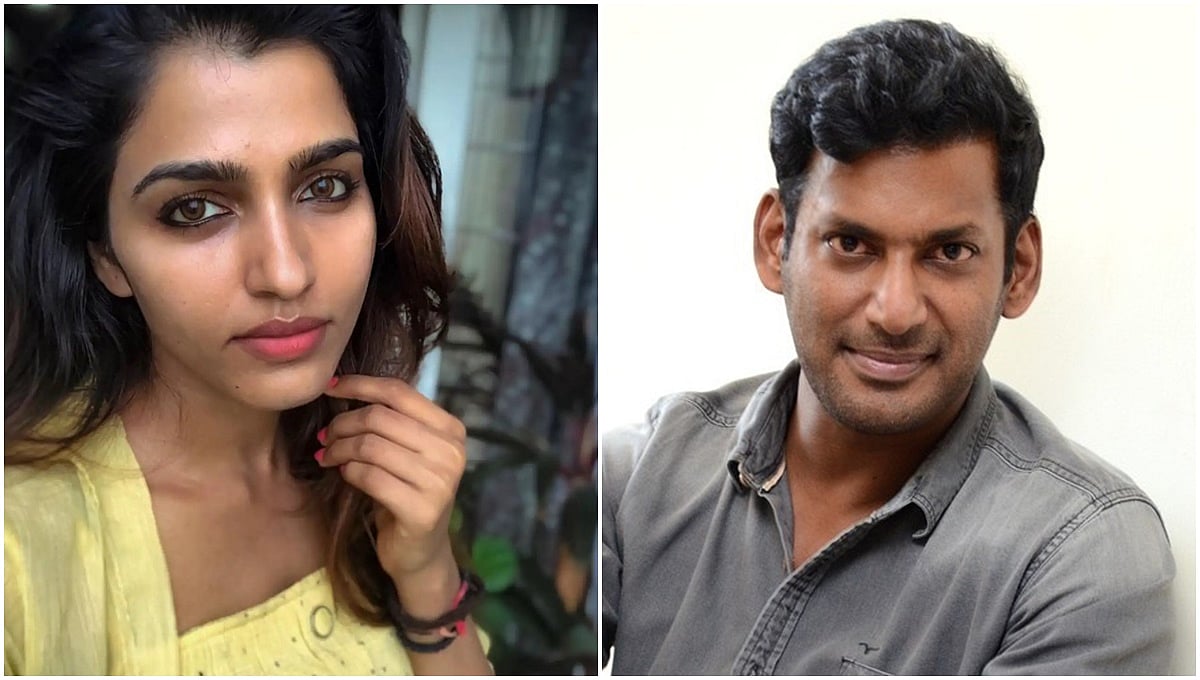 ಶೀಘ್ರದಲ್ಲೇ 'ಕಬಾಲಿ' ನಟಿ ಸಾಯಿ ಧನ್ಸಿಕಾ ಜೊತೆ 47 ವರ್ಷದ ನಟ ವಿಶಾಲ್ ಮದುವೆ!