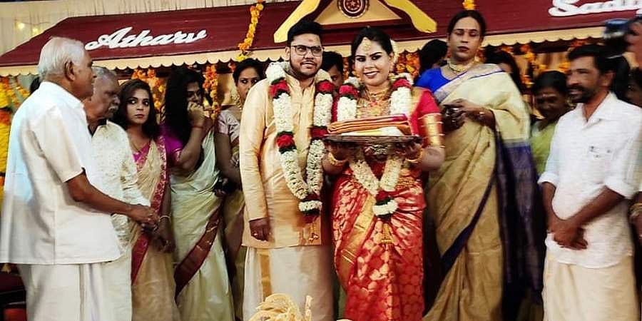 ಕೇರಳ: ದಾಂಪತ್ಯ ಜೀವನಕ್ಕೆ ಕಾಲಿಟ್ಟ ಮೊದಲ ಮಂಗಳಮುಖಿ ಪತ್ರಕರ್ತೆ