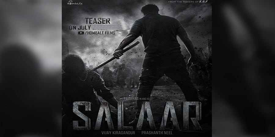 ನಿದ್ದೆಗೆಡಿಸಲಿದೆ 'ಸಲಾರ್' ಚಿತ್ರದ ಟೀಸರ್; ಬಿಡುಗಡೆ ದಿನಾಂಕ ಘೋಷಣೆ!