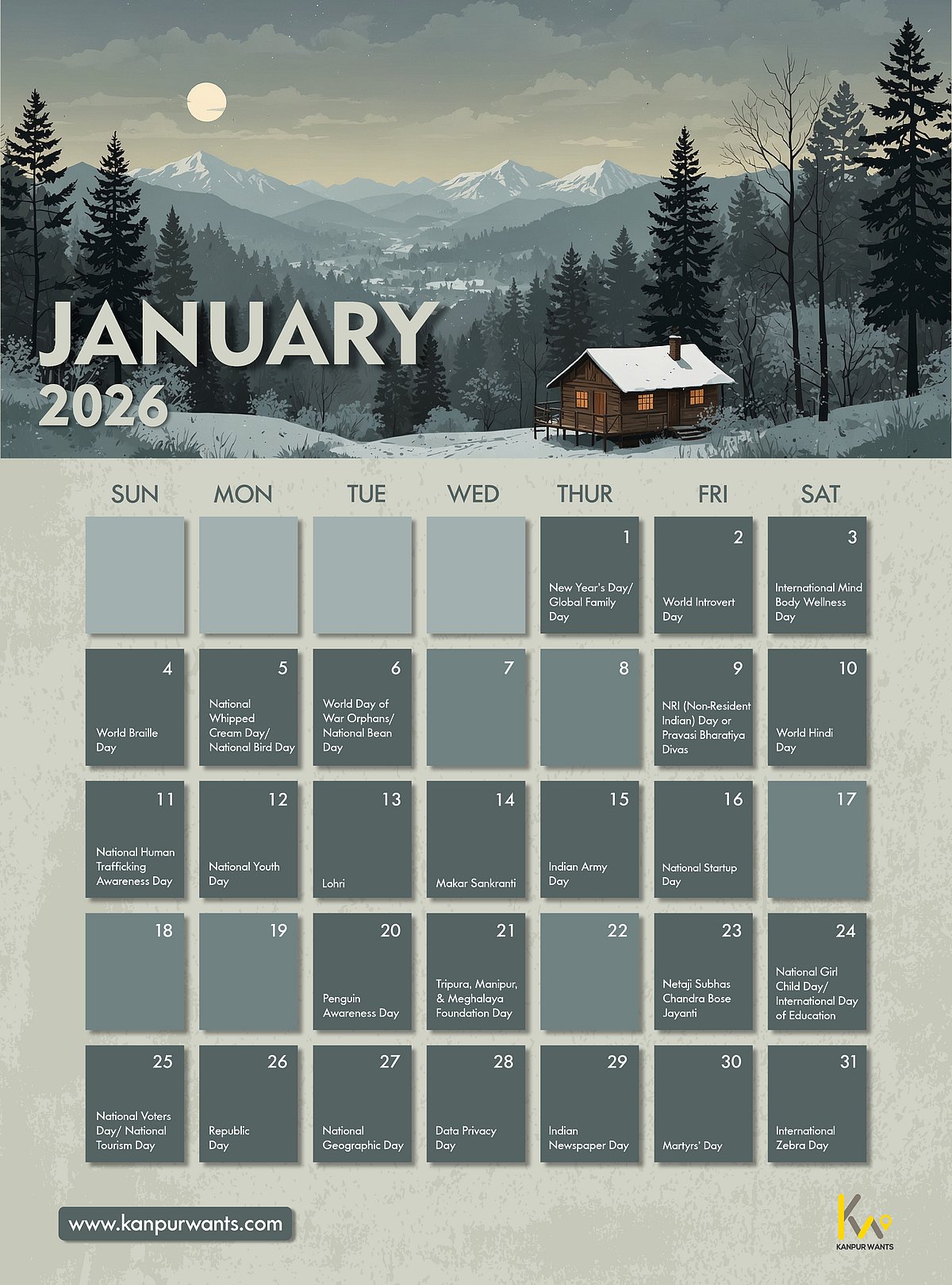Important Days in January 2026: A Comprehensive Guide