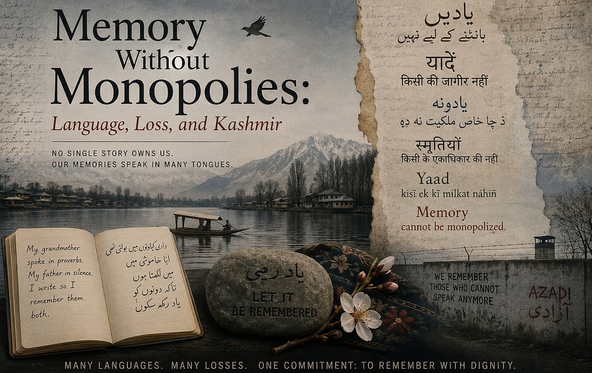 Memory Without Monopolies: Language, Loss and Kashmir’s Grief