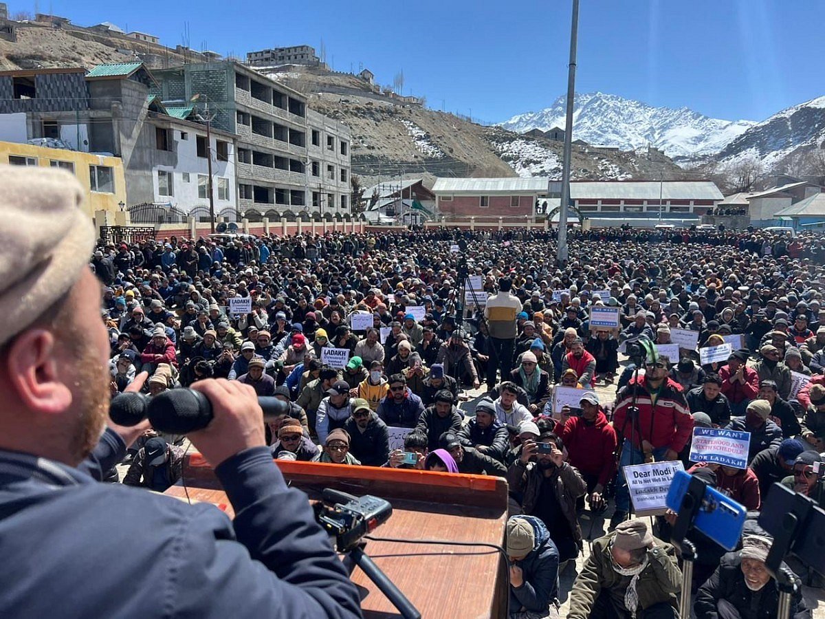 Ladakh Agitation Spreading As KDA Announces Joining Hunger Strike On ...