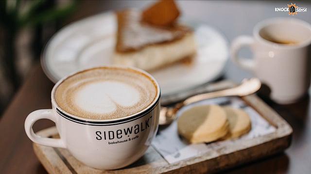 Catch up over coffee at the brand new Sidewalk Bakehouse & Cafe in Lucknow