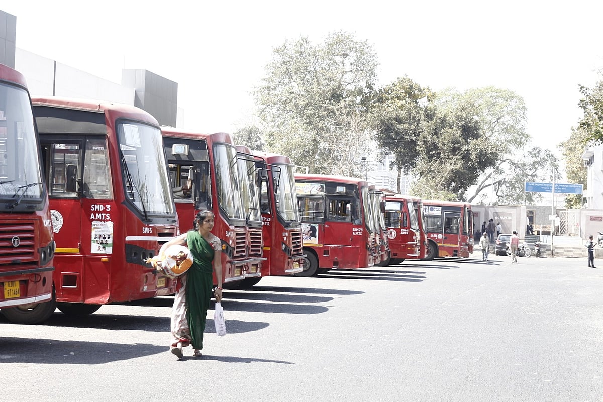 New express bus service launched between Ahmedabad's Maninagar and ...