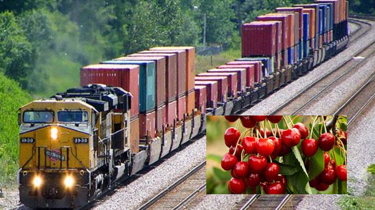 Kashmir’s first cherry cargo train from Katra to Mumbai set for June 3 ...