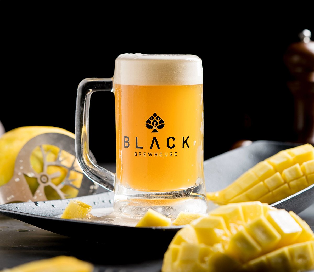 Say cheers to the new Mango Ale Beer by Black Brew House in Lucknow!