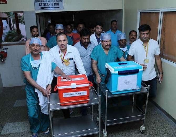 Organ donation saves a life in Indore, woman receives a kidney ...