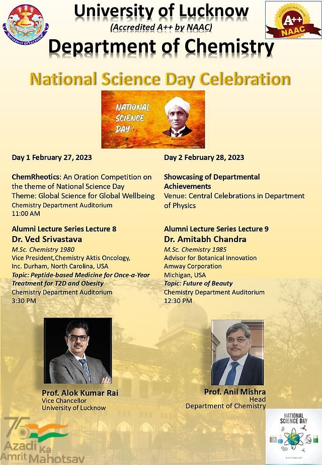 Remembering seminal physicist CV Raman: LU celebrates National Science ...