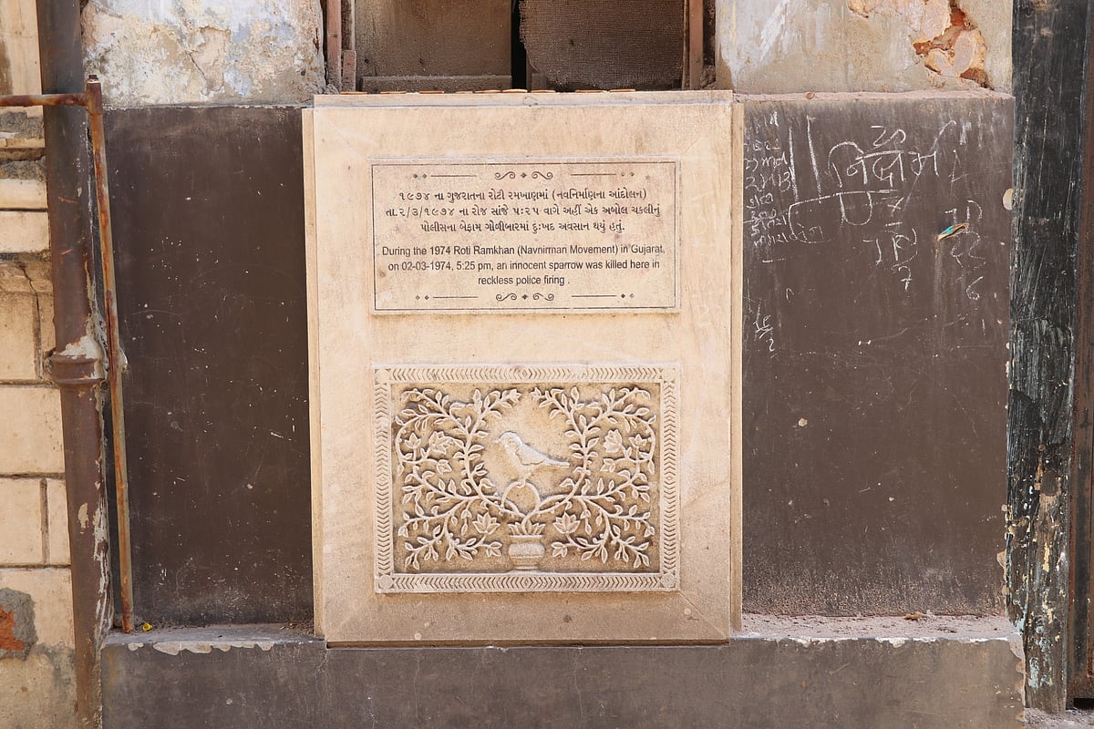 Remembering all lives: Ahmedabad's Memorial to a sparrow martyr in Dhal ...