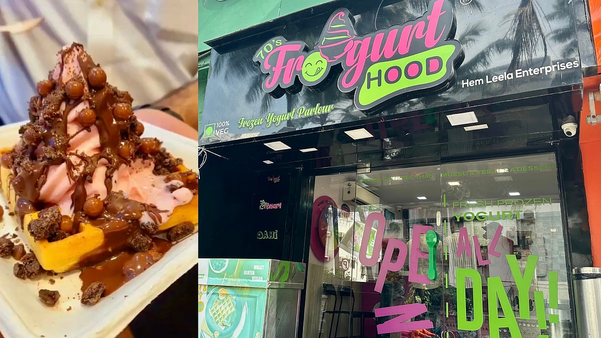 Frozen Yoghurt Weds Warm Waffles: Check out 'froffles' at 70's Frogurt ...