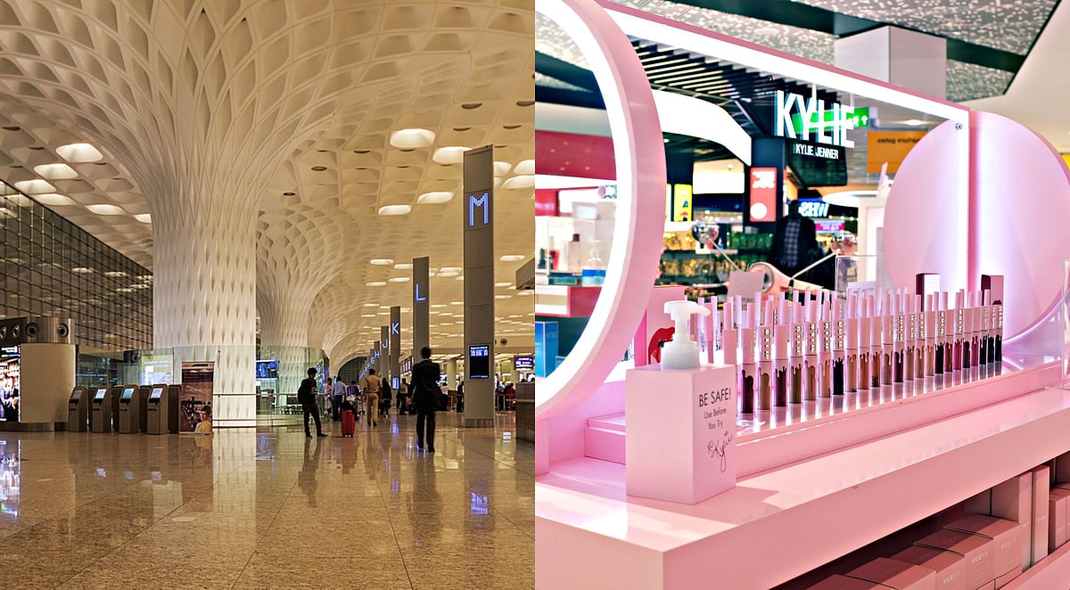 New in Mumbai | Dedicated Kylie Cosmetics kiosk setup at CSMI Airport ...