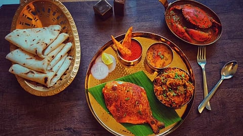 Try the flavourful CKP Feasts in Vile Parle's Nav Kayastha Pangat!