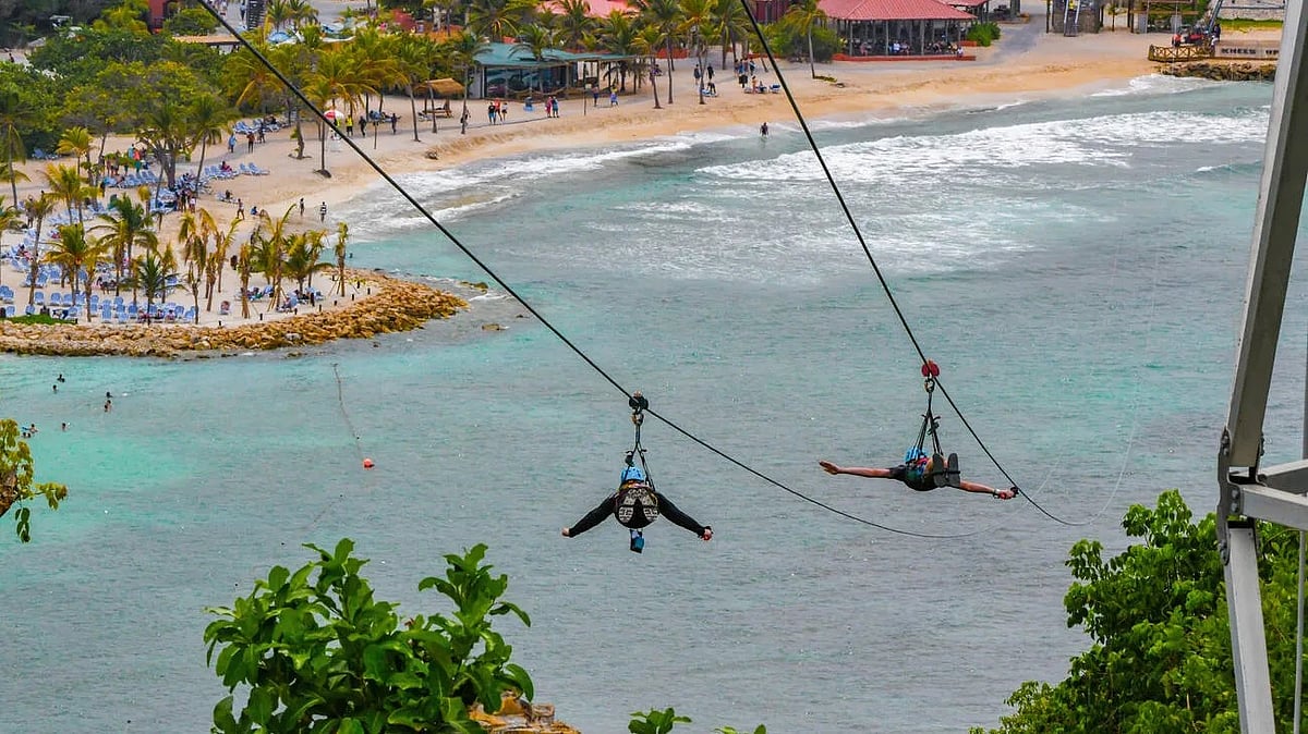 Experience the thrill of India's first sea zipline in Ratnagiri, 345 km ...