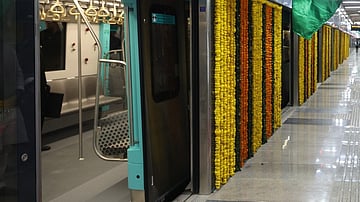 Mumbai Metro 3 | Kotak brands Aqua Line's BKC Metro Station, services ...