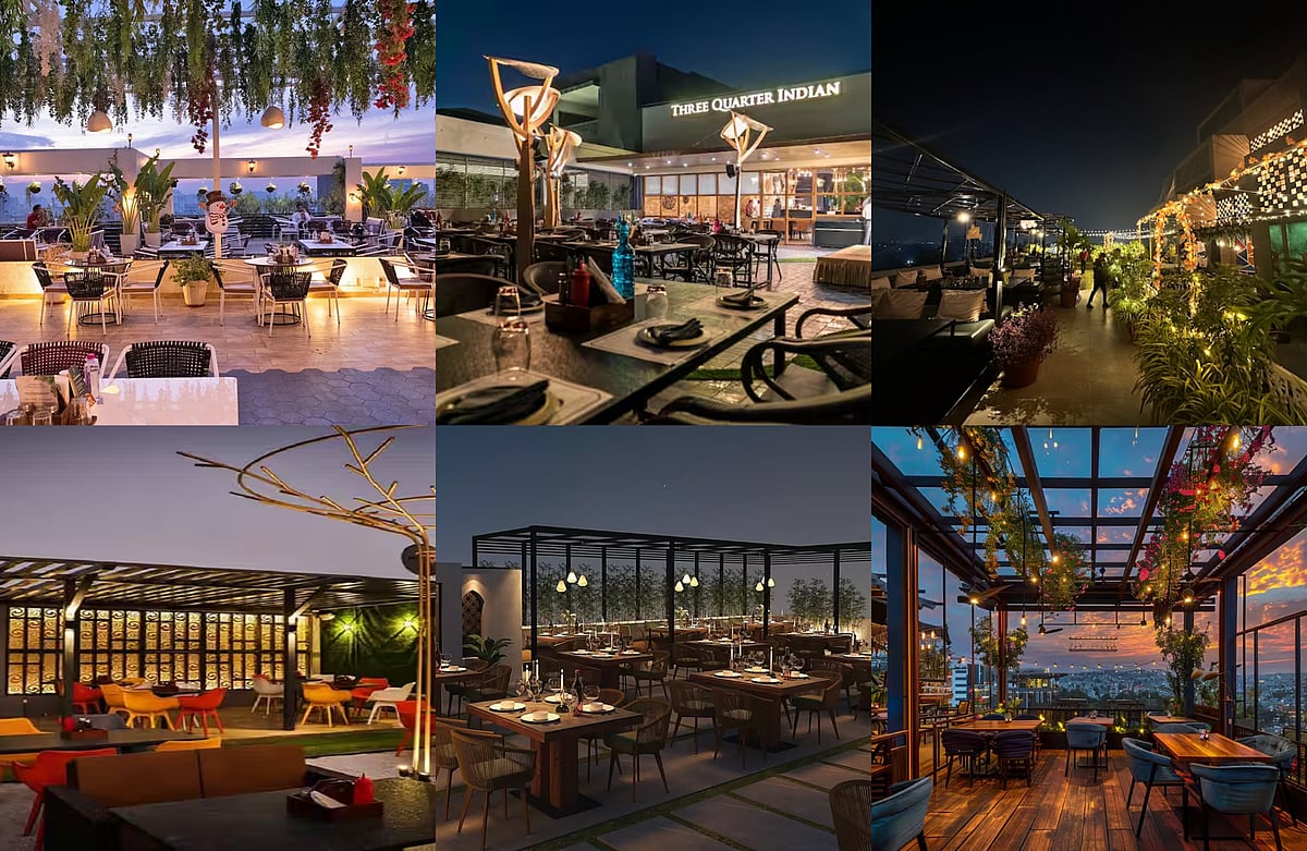 Food, Views, and Vibes! Pin THESE top 8 rooftop restaurants in Ahmedabad