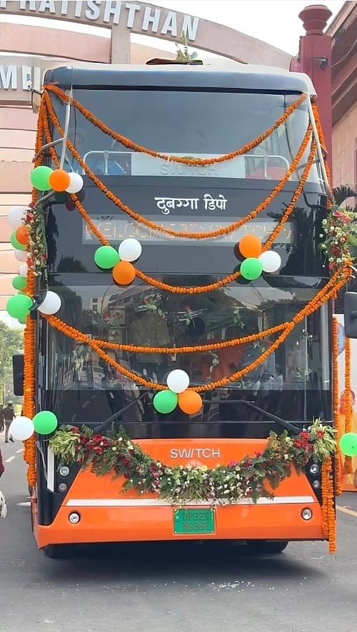 Hop aboard Lucknow's new electric double-decker bus; Routes, fares, and ...