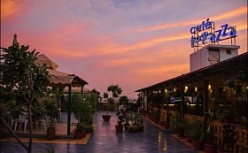 Enjoy a grand rooftop dining experience at Cafe Terazza in Indore!