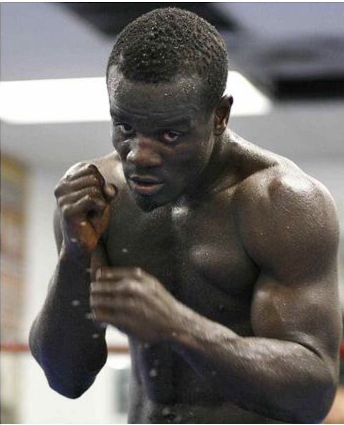 Welterweight champion Joshua Clottey