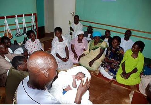 Child Naming Ceremony in Igbo tribe of Nigeria.